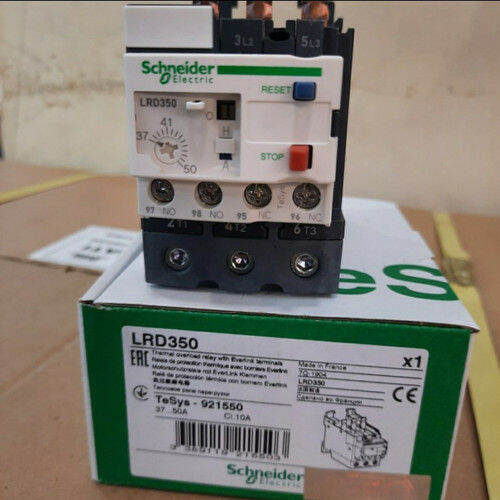 Schneider Thermal Overload Relay TeSys D LRD350 / LRD-350 ( 37-50A ...