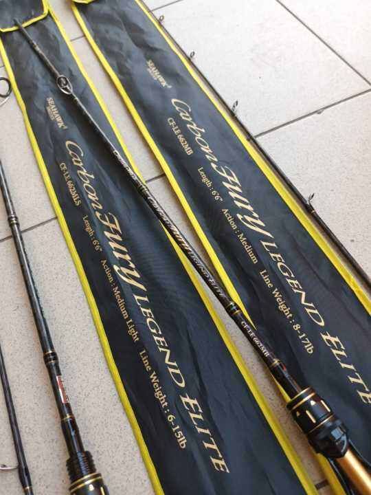 SEAHAWK CARBON FURY LEGEND ELITE ROD (SPINNING/CASTING) | Lazada