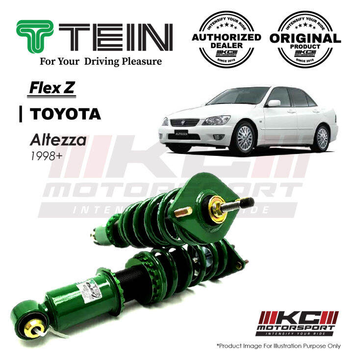 Toyota Altezza 1998+ - TEIN Flex Z Adjustable Suspension / Coilover | Lazada