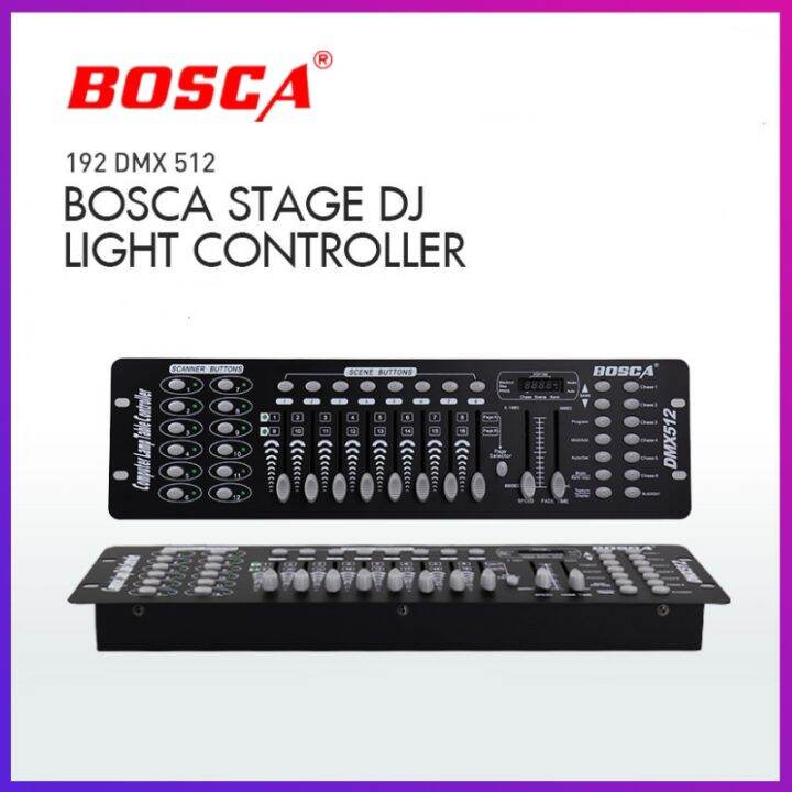 BOSCA 192 DMX 512 Stage DJ Light Controller Lighting Party Pub Night Club DJ KTV Moving Heads ...