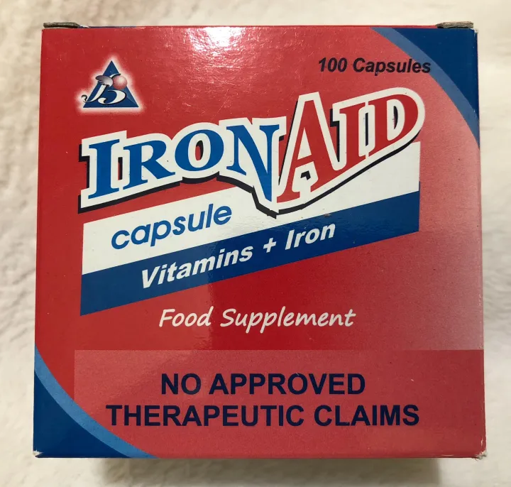 IRONAID Vitamins + Iron | Lazada PH