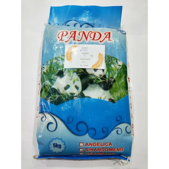 GTGC Panda Delicious White Rice Bigas 5Kgs | Lazada PH