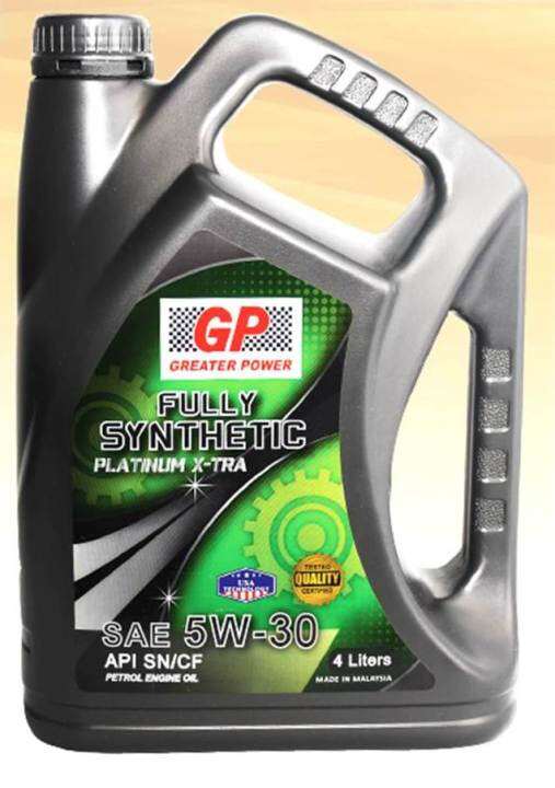 FREE SHIPPING GP FULLY SYNTHETIC ENGINE OIL Fully Syn SAE 5W-30 SN/CF ...
