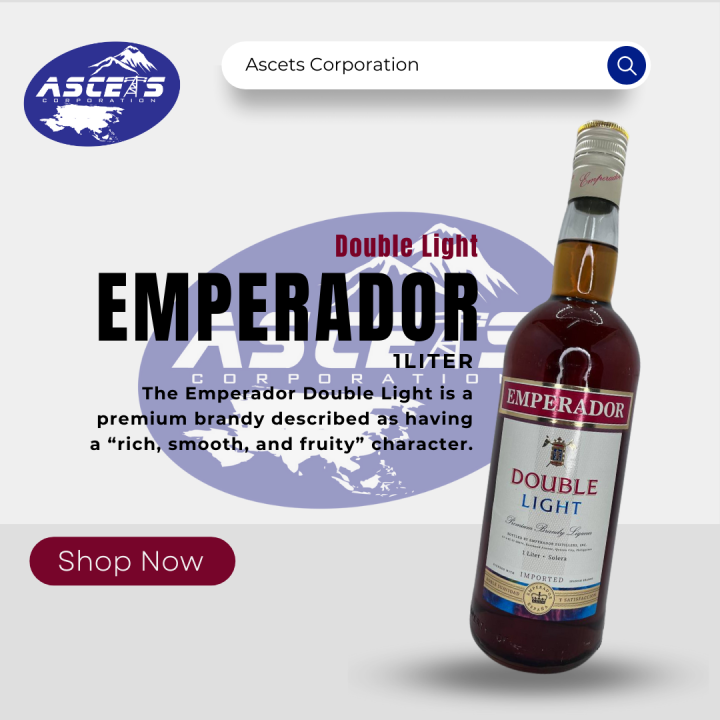 Emperador Double Light 1L | Lazada PH