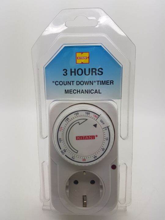 STOP KONTAK TIMER 3 jam kitani / TIMER STOPKONTAK Merk KITANI | Lazada ...