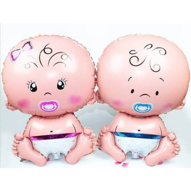 Balon Foil Bayi / Baby Boy & Baby Girl Size 80 cm | Lazada Indonesia