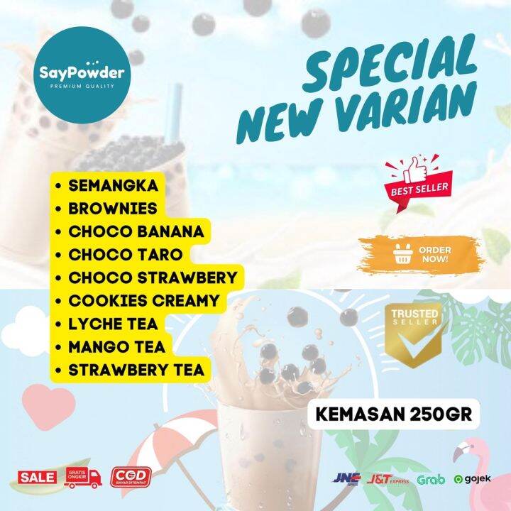 SPECIAL EDITION MINUMAN BUBUK 250 GR SERBUK MINUMAN BUBUK BERMACAM RASA ...