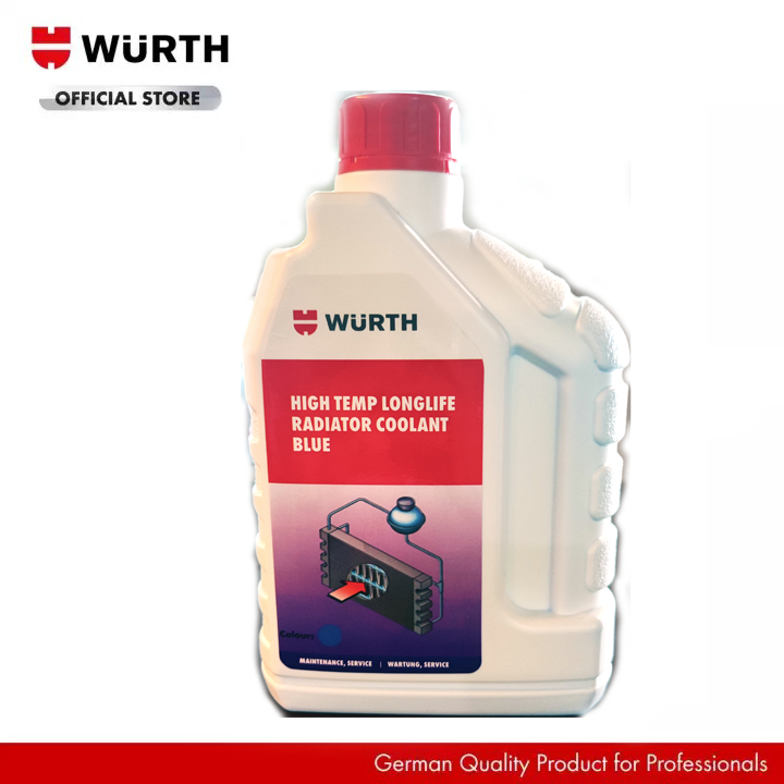 Wurth Radiator Coolant Organic Antifreeze 1L | Lazada