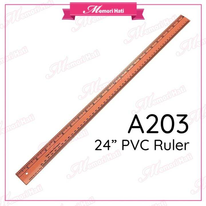 A203 24" PVC Tailoring Ruler / Pembaris Jahitan | Lazada