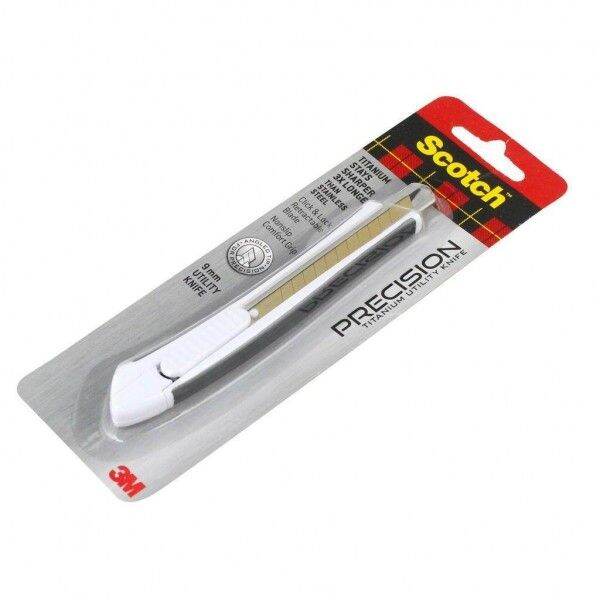 3M Scotch Precision Titanium Utility Knife Blade - Multipurpose Home ...