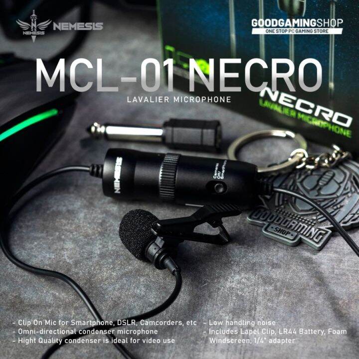 Mic Clip on NYK Nemesis MCL-01 | Lazada Indonesia