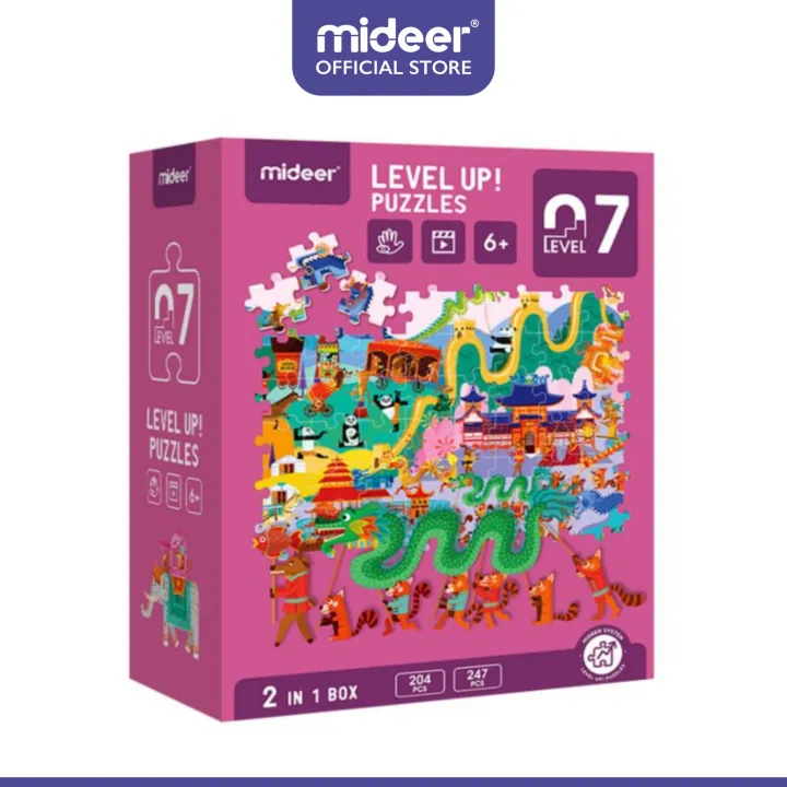 Mideer Level Up Puzzle - Level 7 | 6Y and Up | Lazada PH