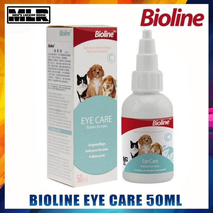 Bioline Eye Care Drops Balsam for Eyes Dog Eye Cleaner 50ml | Lazada PH
