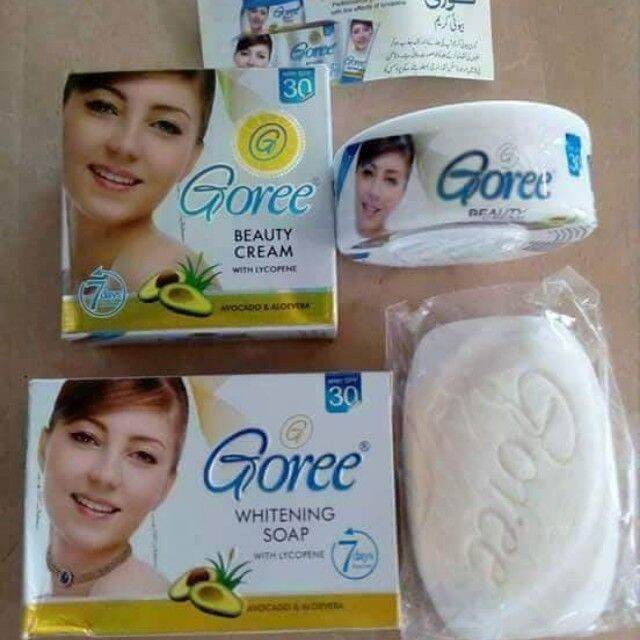 GOREE_ BEAUTY- CREAM+ soap READY STOCK 100% ORIGINAL | Lazada