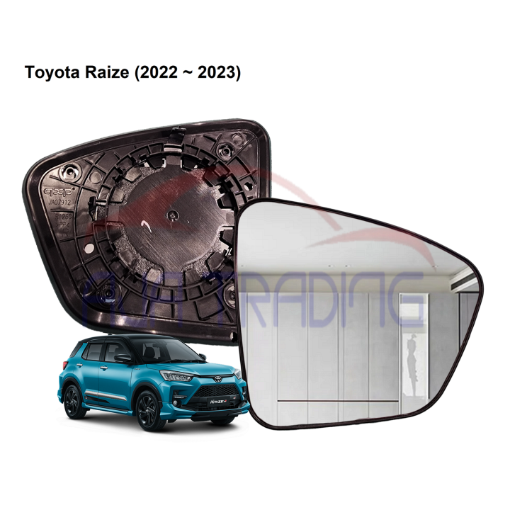 Side Mirror Lens for Toyota Raize (2022 - 2023) | Lazada PH