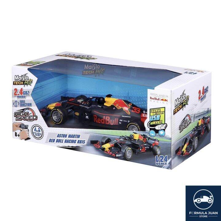 Red Bull Racing Remote Control Car 1:24 RB15 Max Verstappen (Official ...