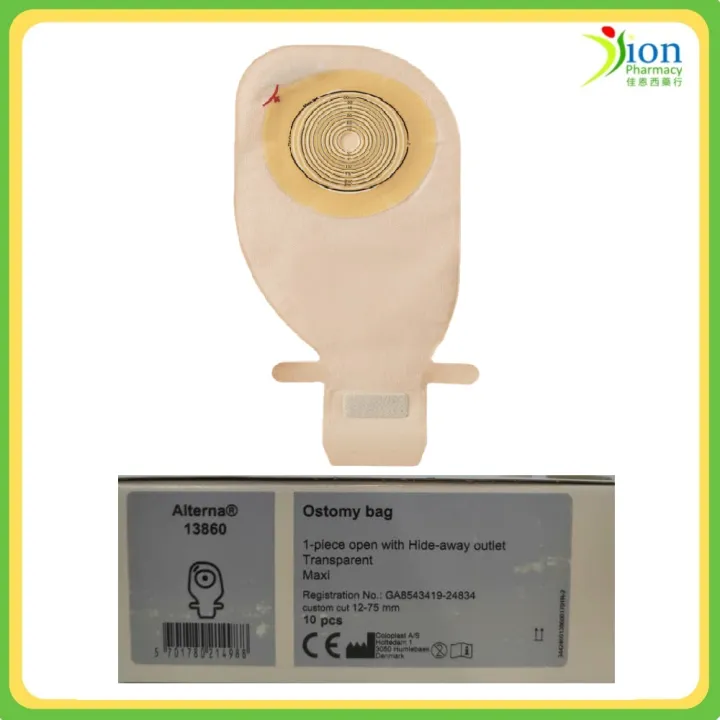 COLOPLAST ALTERNA 13860 OSTOMY BAG 10S | Lazada