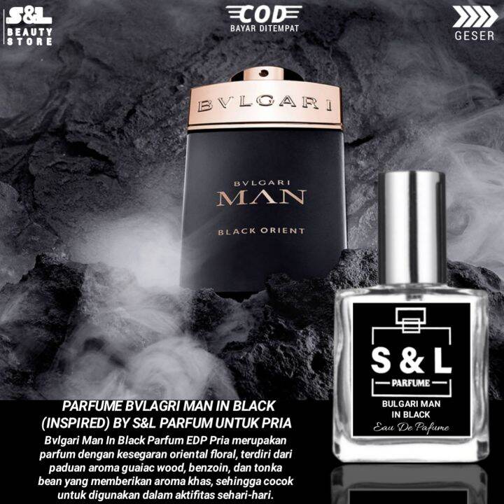 [ COD ] S&L Parfume Bulgari Man In Black (Inspired) - Farfume Pria ...