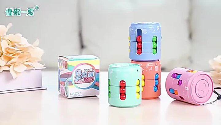 【Hot sales】 ขายร้อนข้ามพรมแดนกระป๋อง Rubik's Cube Burger Magic Bean ...