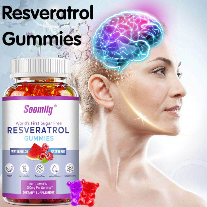 Resveratrol Gummies - Antioxidants with brain-supportive properties ... Resveratrol Gummies - Antioxidants with brain-supportive properties ...