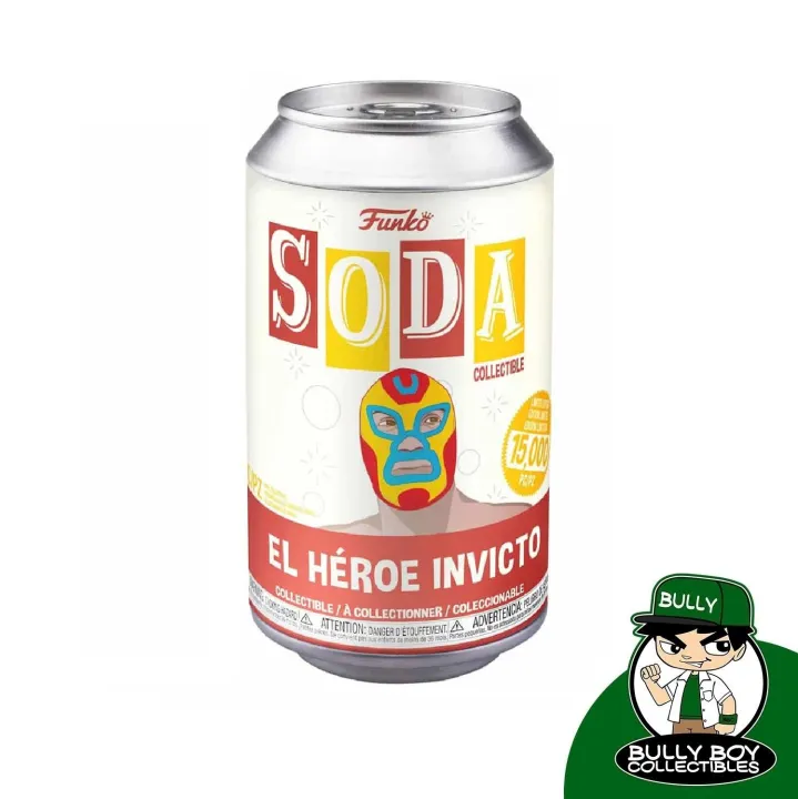 Funko Vinyl Soda - Marvel Luchadores - El Heroe Invicto (SEALED) [Sold ...