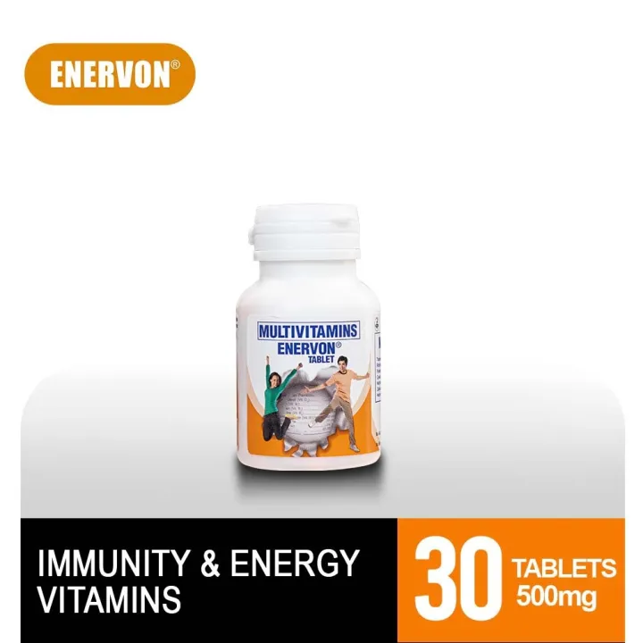 Flash sale Enervon 30 Tablets Multivitamins (For Everyday Energy and ...