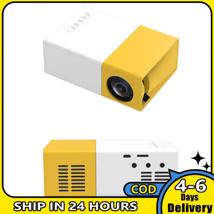 Yg300 Pro Android Mini Projector Wireless Hdmi-compatible Usb Audio Led ...