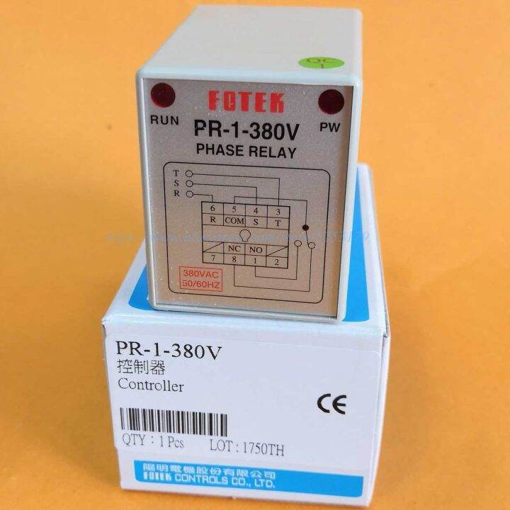 PR-1-380V FOTEK Phase Sequence Relay Controller 100% Original New ...