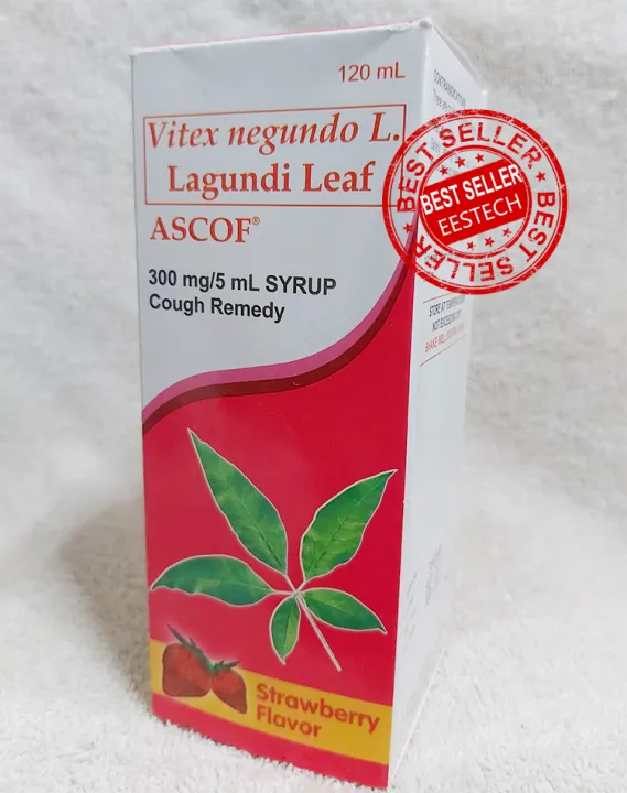 Ascof Syrup Strawberry 120ml | Lazada PH