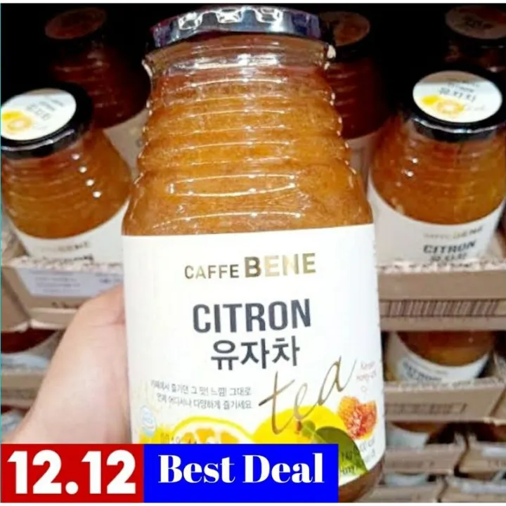 BIG 1 KILO Cafe Bene Korean Honey Citron Tea with Real Honey | Lazada PH