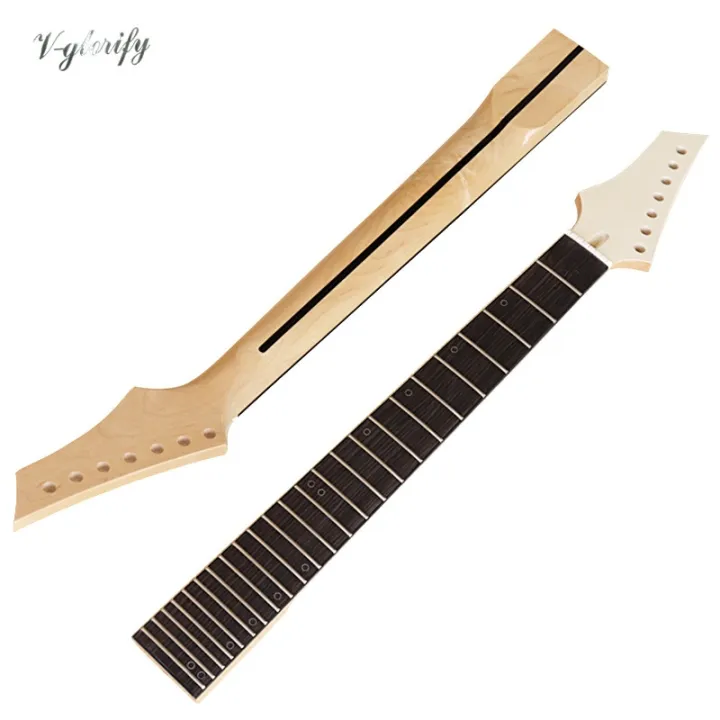 【cw】 Left hand 7 string guitar neck Canada maple electric guitar neck ...