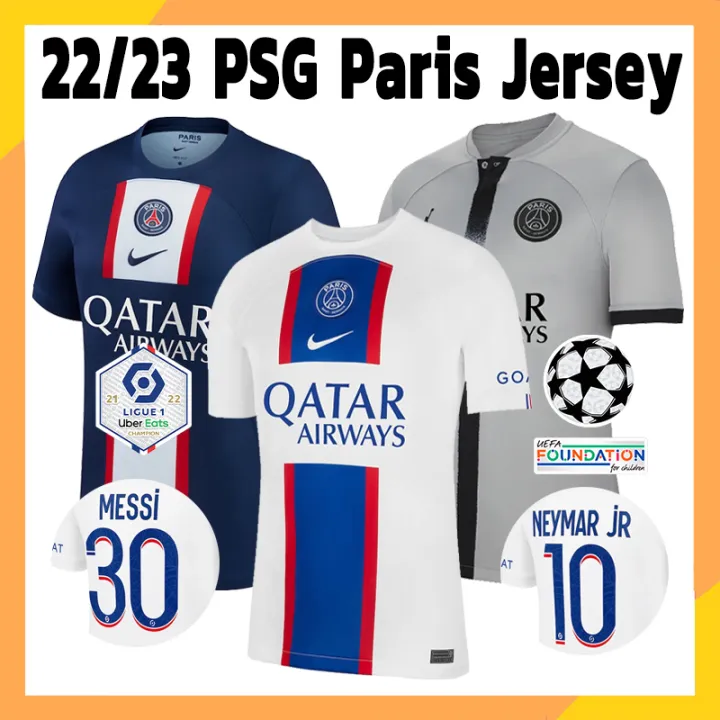 Paris Saint Germain Jersey 22/23 Home Away Third Man Football Jersey ...