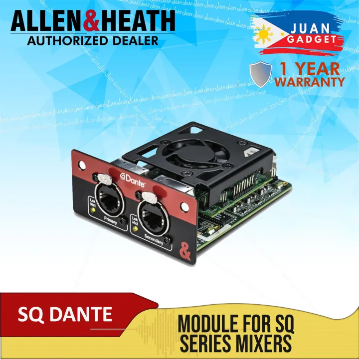 Allen & Heath SQ Dante - Dante Module for SQ-Series Mixers | JG ...