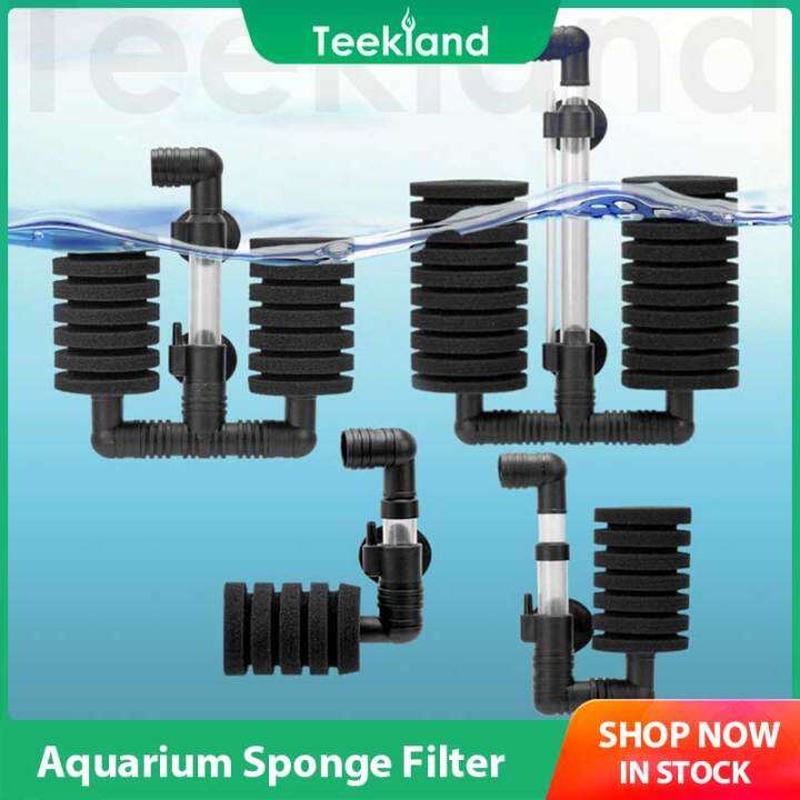 Teekland Single/Double Head Biochemical Sponge Cotton Filter Fishtank ...