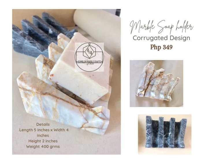 MARBLE SOAP HOLDER/SOAP DISH/SOAP DISPENSER/H&A Romblon Marble Crafts ...
