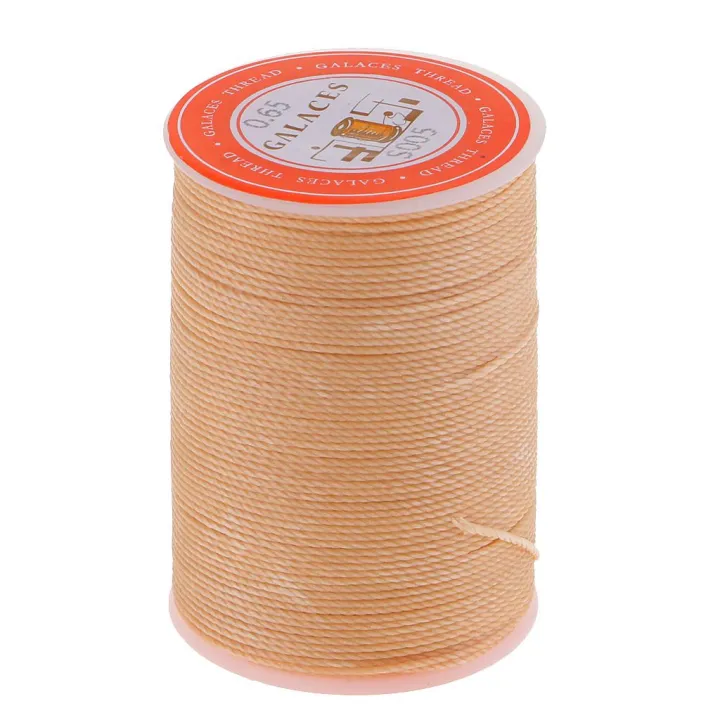 Serally Leather Sewing Waxed Polyester Cord Thread Hand Stitching Craft ...