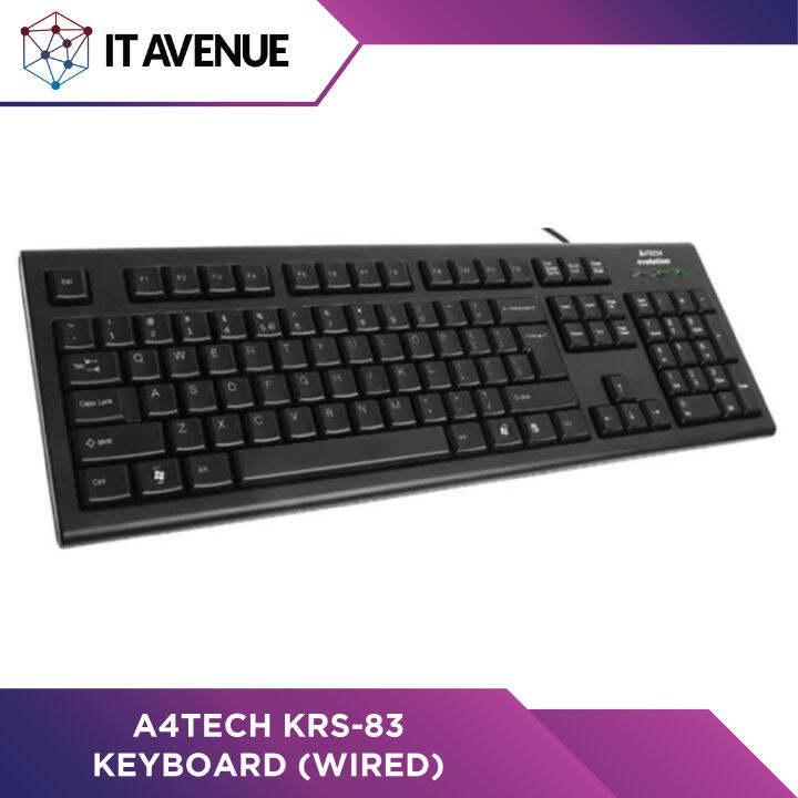 A4TECH KRS-83 Keyboard (Wired) | Lazada PH