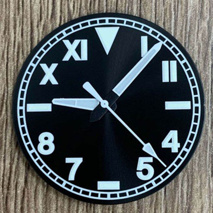 Watch Dial 33.5 mm Watch Dial + Hands Watch Accessories With Green ...