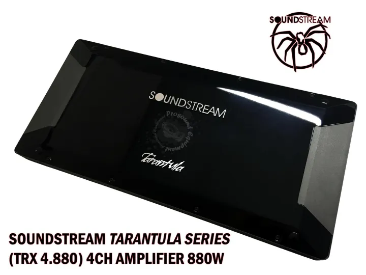 SOUNDSTREAM TARANTULA SERIES (TRX 4.880) 4CH AMPLIFIER 880W | Lazada