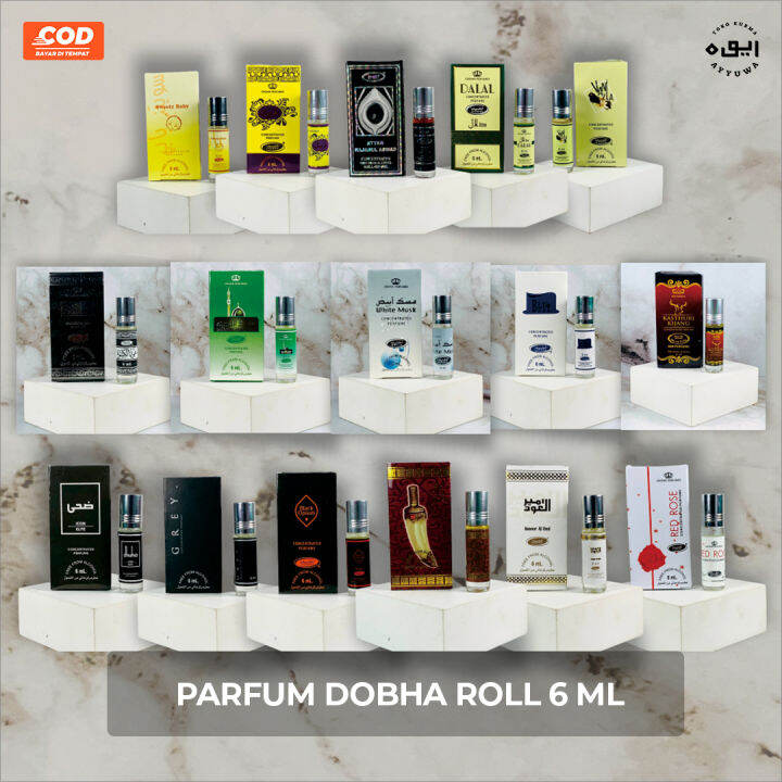 Parfum Arab Dobha Original Non Alkohol Roll 6 ML | Lazada Indonesia