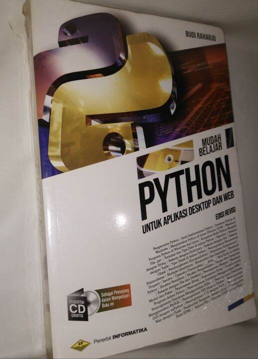 mudah belajar python untuk aplikasi desktop dan web.buku original | Lazada Indonesia