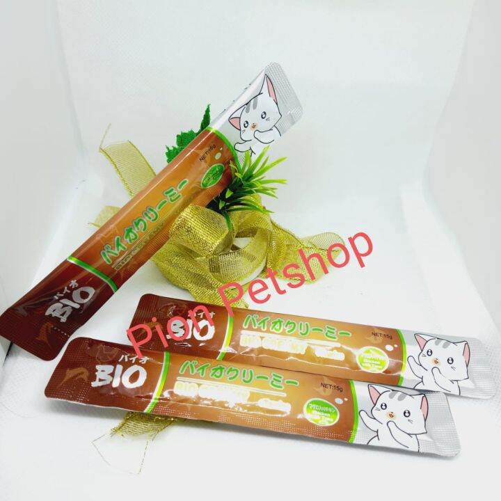BIO CREAMY camilan kucing harga 1 sachet | Lazada Indonesia