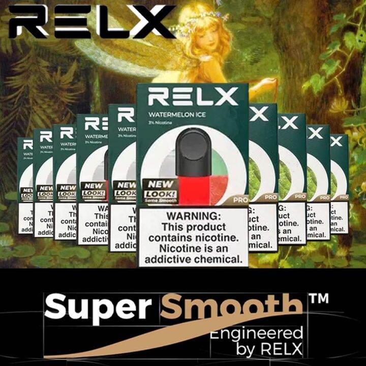 Relex Vaper Relex Infinity Pro Pods Relex pod vape juice Watermelon ...