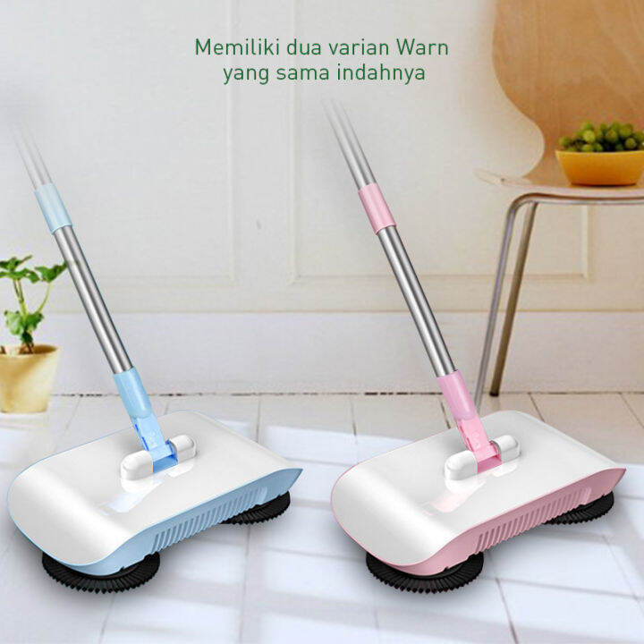 HOMIFY Sapu Pembersih Lantai Otomatis/Automatic Dust Broom Alat ...
