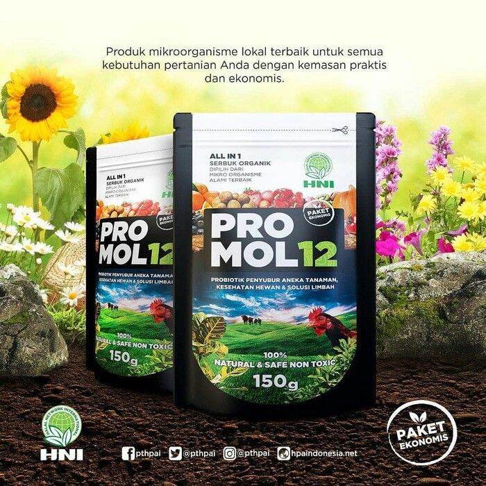 PROMOL 12 Ekonomis Suplemen Pertanian Dan Peternakan HNI HPAI - Serbuk ...