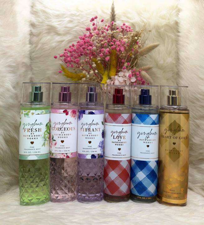 AUTHENTIC Bath & Body Works, Gingham Variants, Fragrance Mist | Lazada PH