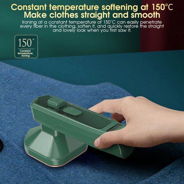 Micro Steam Iron Portable Mini Handheld Garment Lightweight Steamer ...