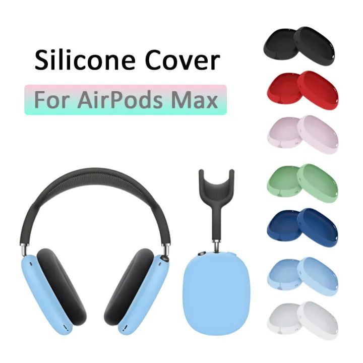 1 Pair Case For AirPods Max Silicone Case for AirPods Max True Wireless ...