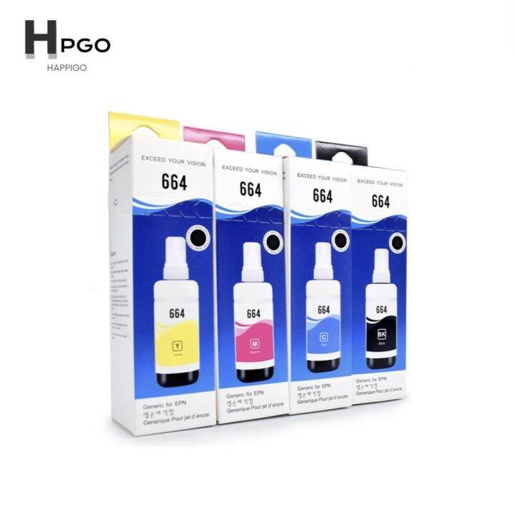e4kfvqw Epson Ink Set 664 Refill Ink Set(BCMY) Compatible For Epson ...