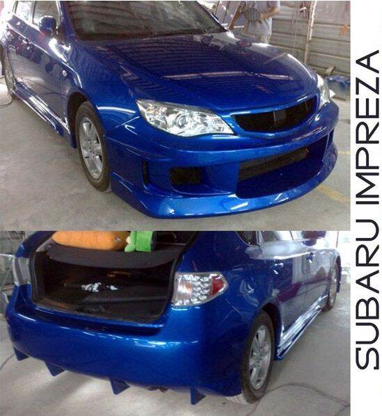 Subaru Impreza WRX STI V10 Chargespeed Charge speed Bodykit body kit ...